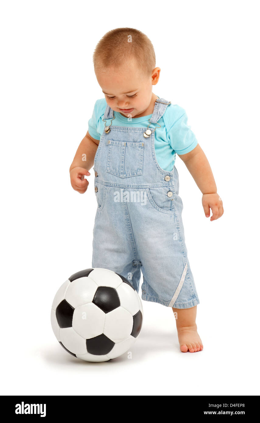 Barefoot football Cut Out Stock Images & Pictures - Alamy
