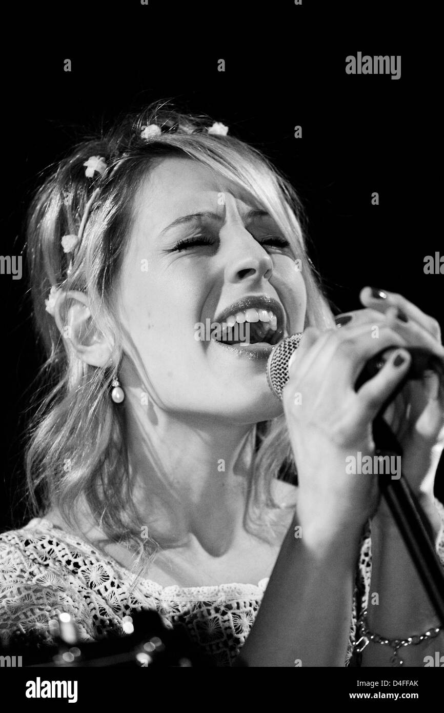 'Letters to Daisy' singer performing at GLive, Guildford, UK Stock ...