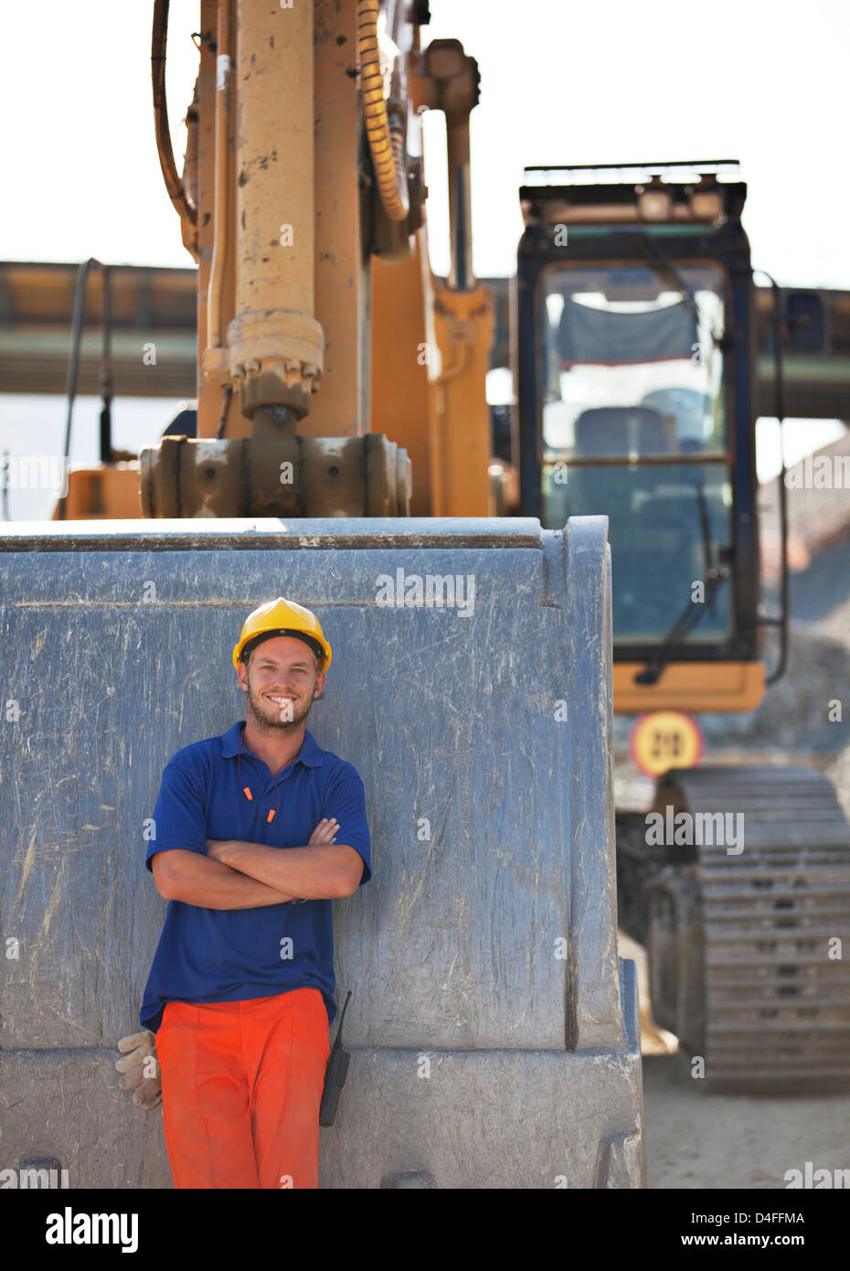 Digger development building site hi-res stock photography and images ...