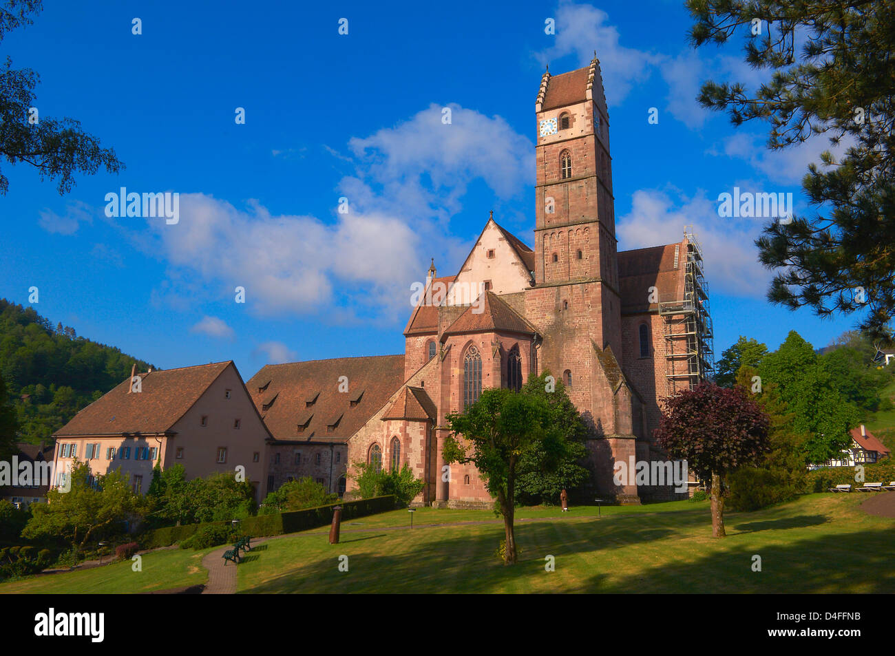 Alpirsbach, Benedictine abbey, Abbey Church, Black Forest, Schwarzwald ...