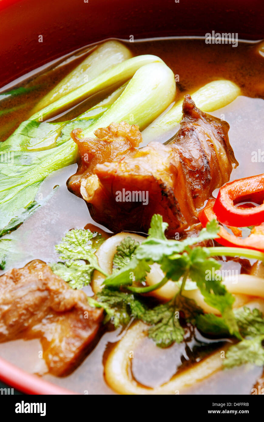 china delicious food-- pork and vegetable Stock Photo - Alamy