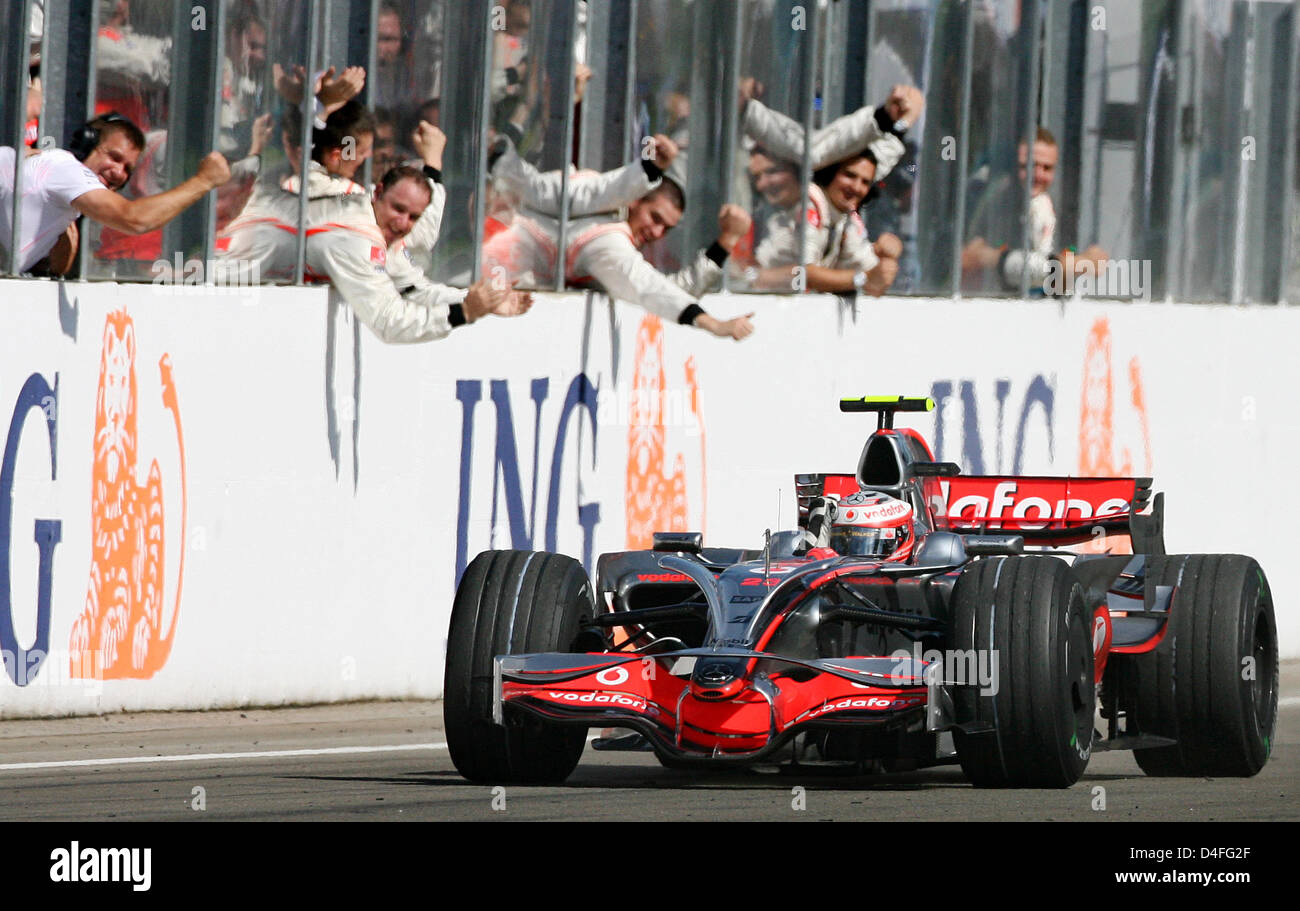 Finnish Formula One driver Heikki Kovalainen of McLaren Mercedes ...