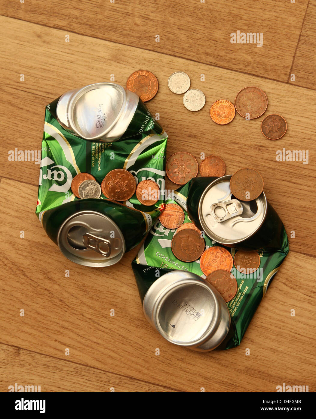 Alcohol minimum price United Kingdom March 13, 2013 Coins on crushed ...