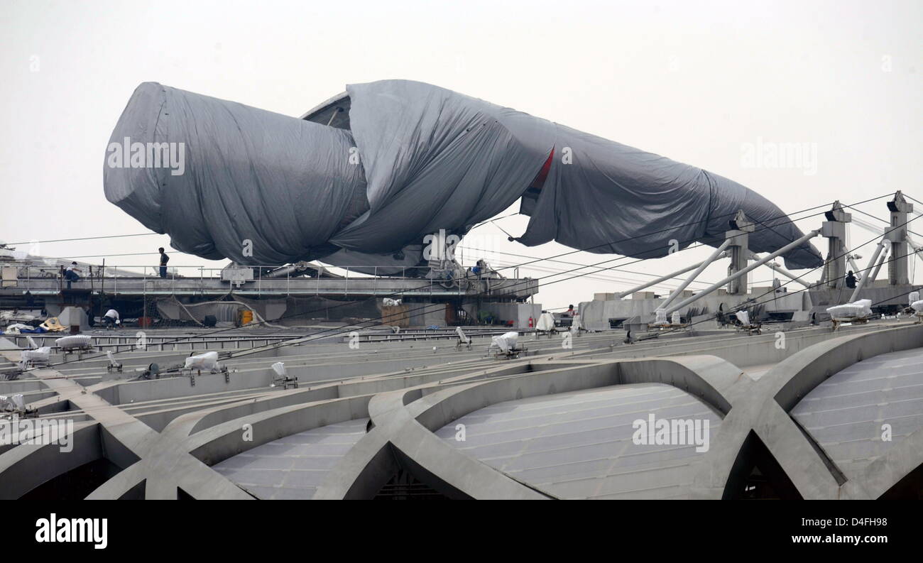 Beijing national stadium roof hi-res stock photography and images - Alamy