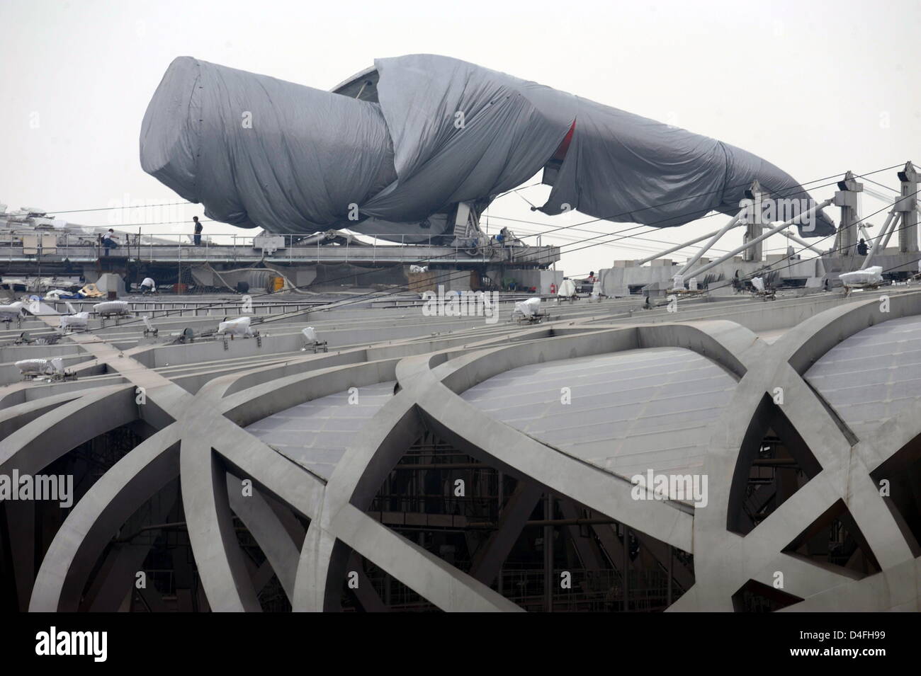 Beijing national stadium roof hi-res stock photography and images - Alamy
