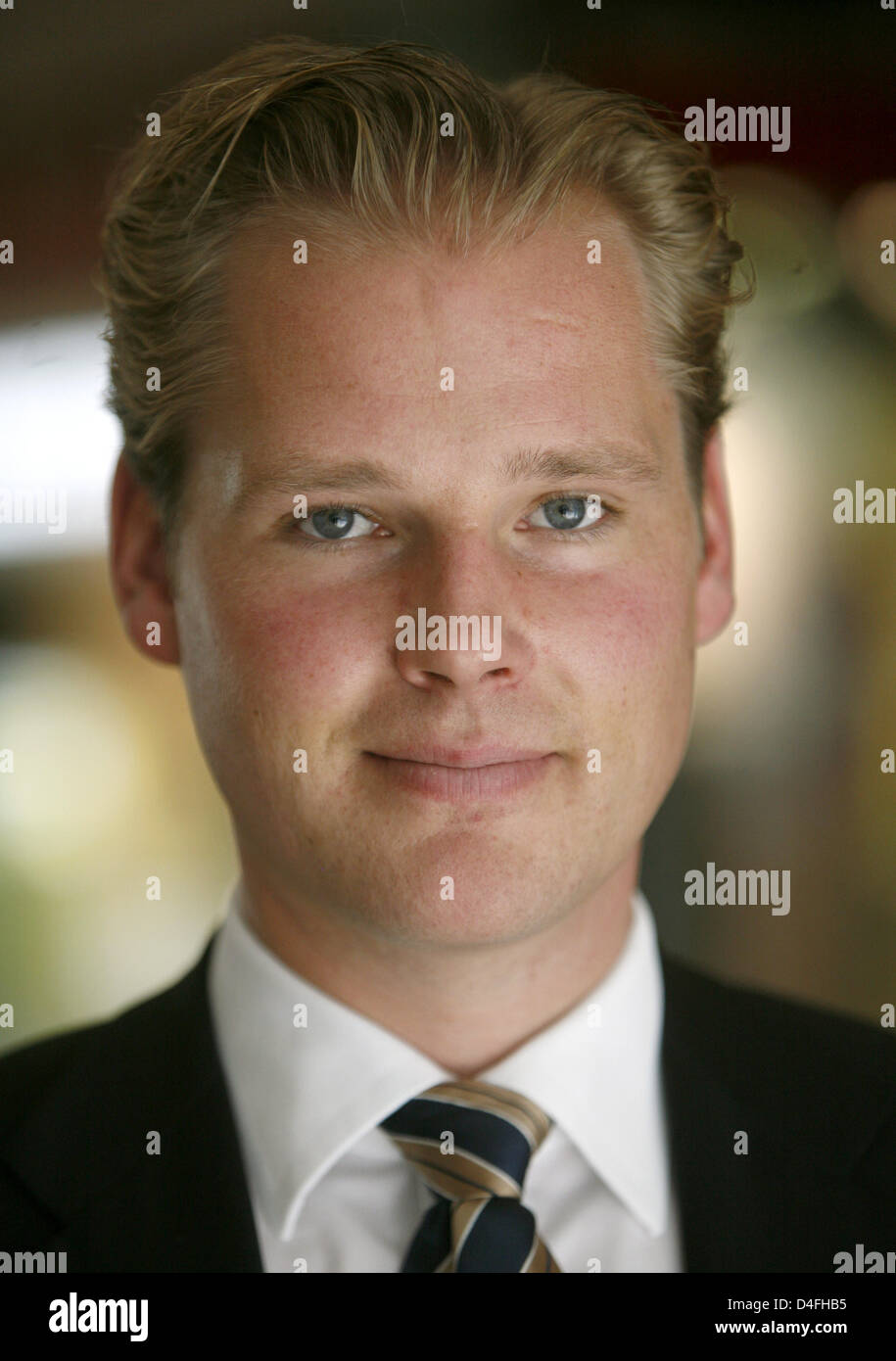 Dirk Block, CEO of Block Group Holding, is pictured at a restaurant of ...