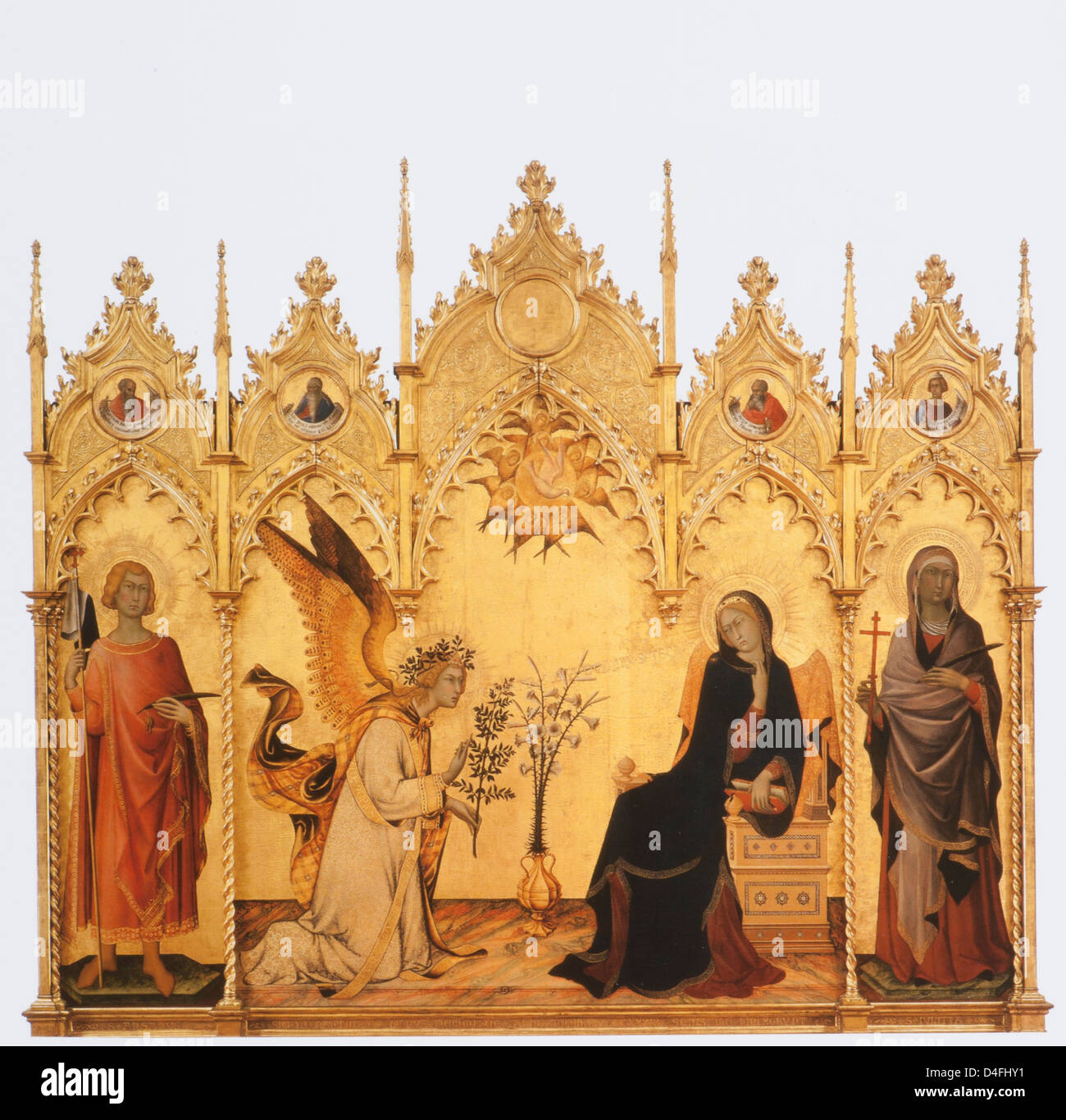 Annunciation Simone Martini