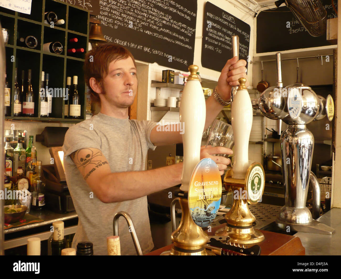 Bar keeper london hi-res stock photography and images - Alamy