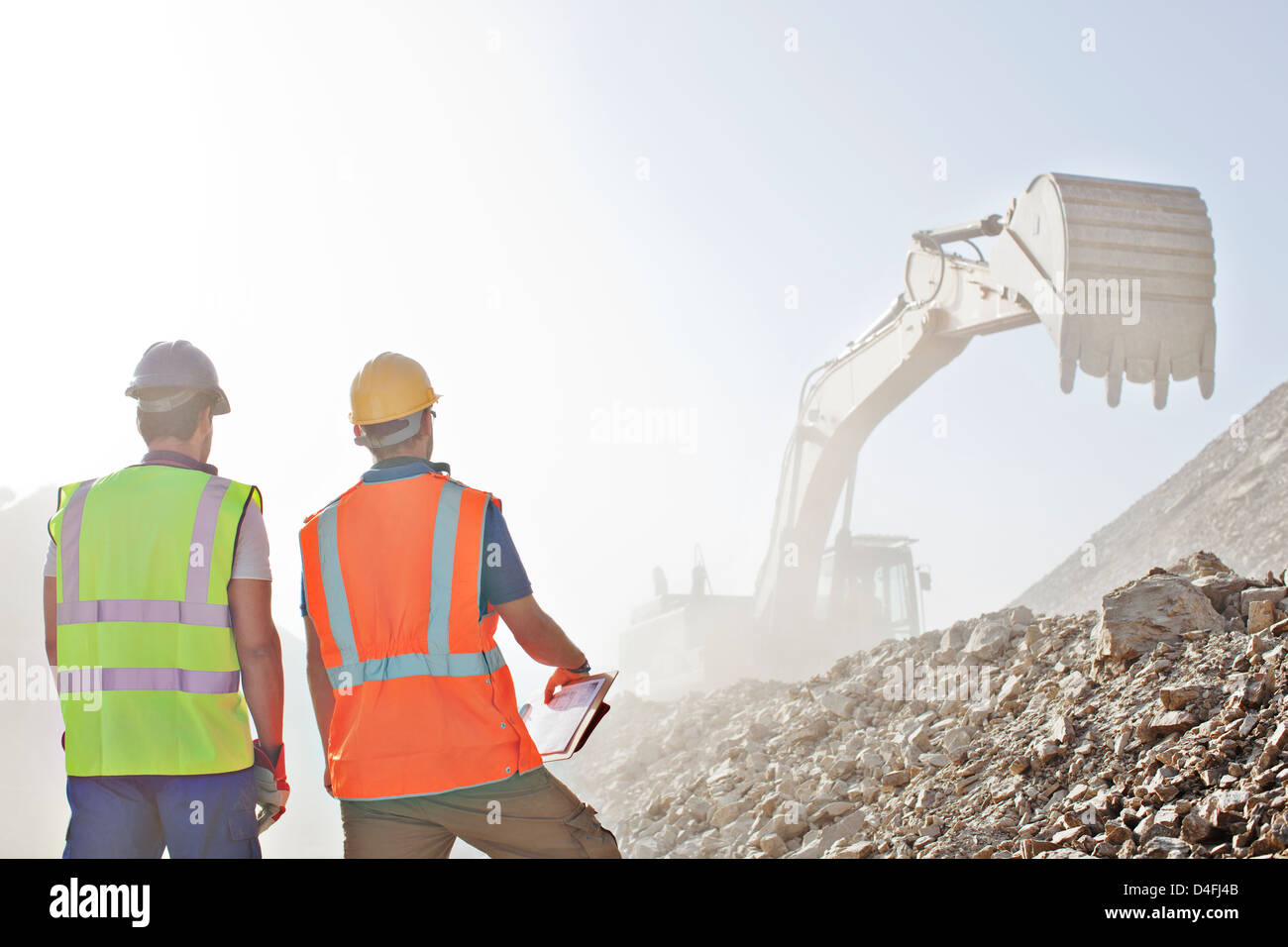 Digger builder hi-res stock photography and images - Alamy