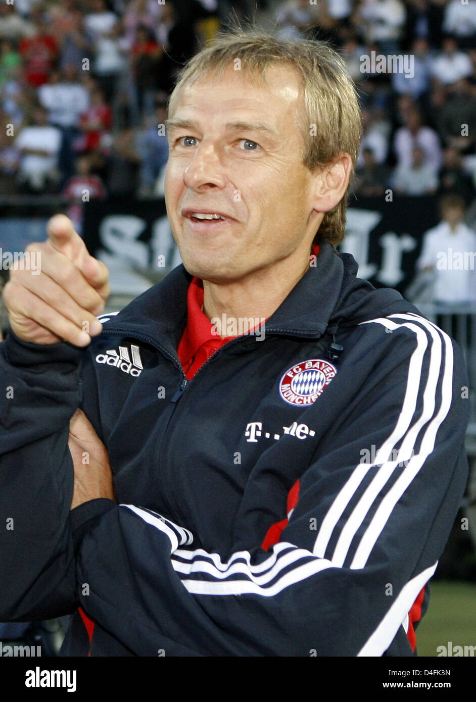 Coach Juergen Klinsmann of German Bundesliga soccer club Bayern Munich ...