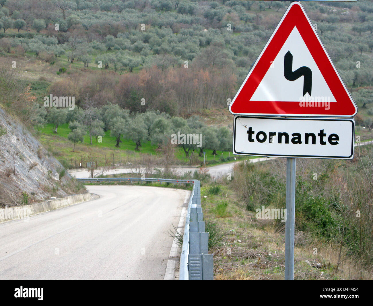 Tornante hi-res stock photography and images - Alamy