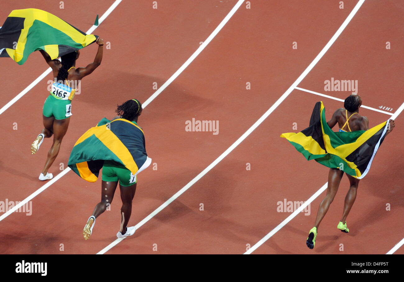 2008 shelly ann fraser hi-res stock photography and images - Alamy