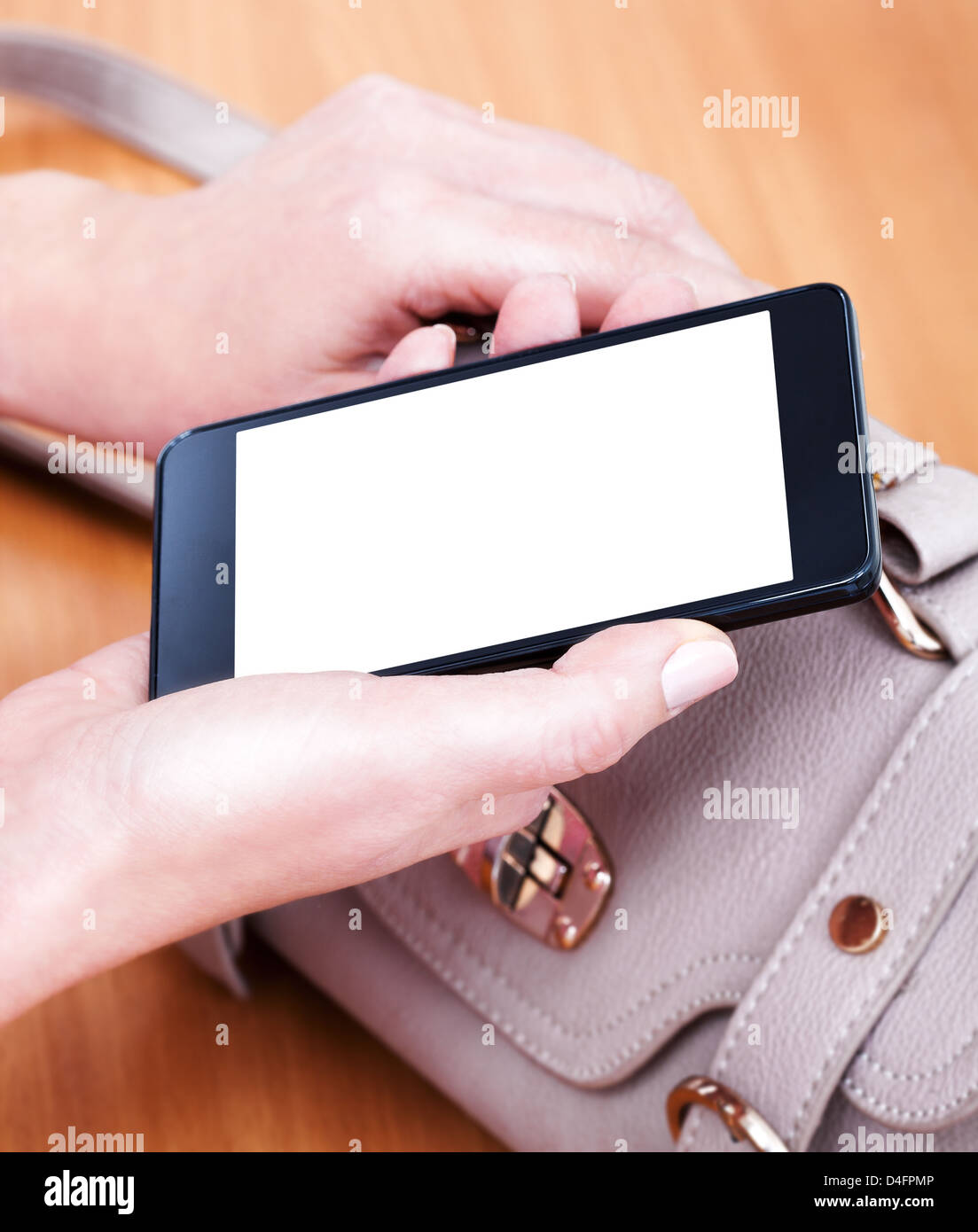 Mobile smart phone in hand Stock Photo - Alamy