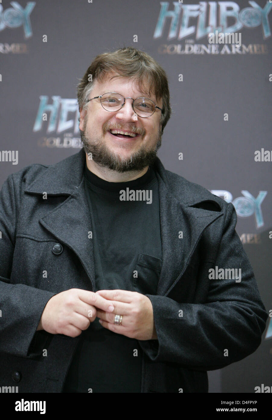 Mexican filmmaker Guillermo del Toro poses during the photo call on his ...