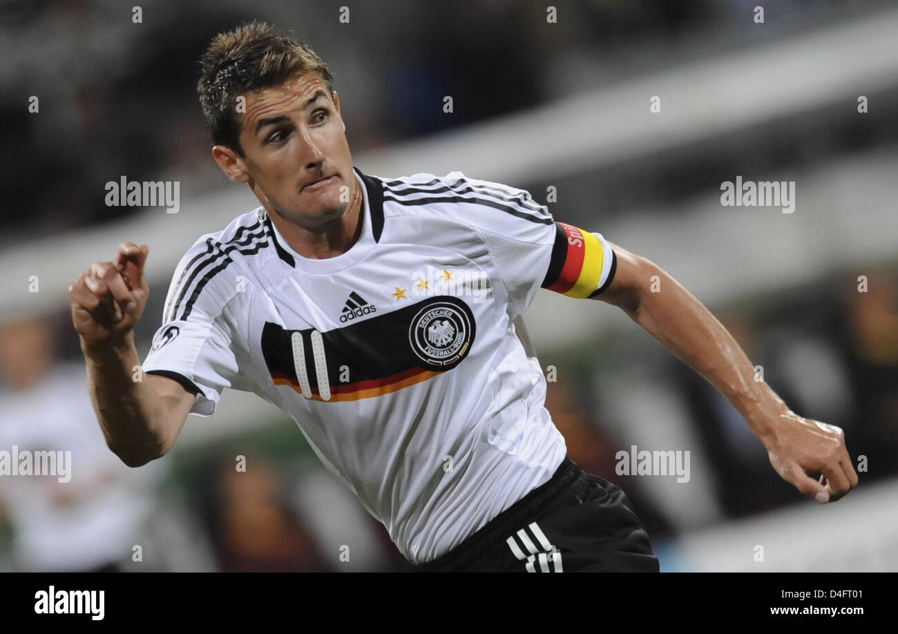 Miroslav Klose, captain of Germany's national soccer squad seen in ...