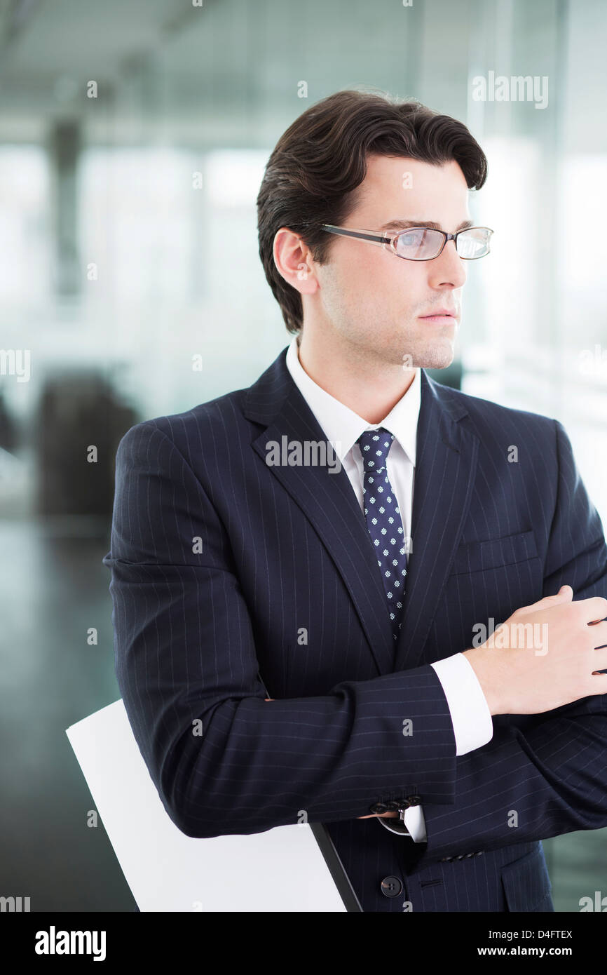 Business person standing office hi-res stock photography and images - Alamy