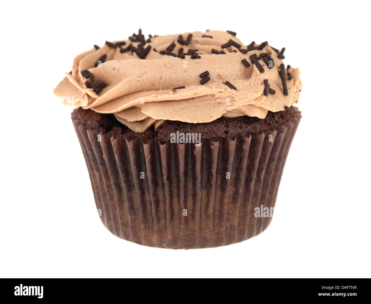 Single Individual Baked Fancy Cup Cake With Decorative Coloured Icing ...