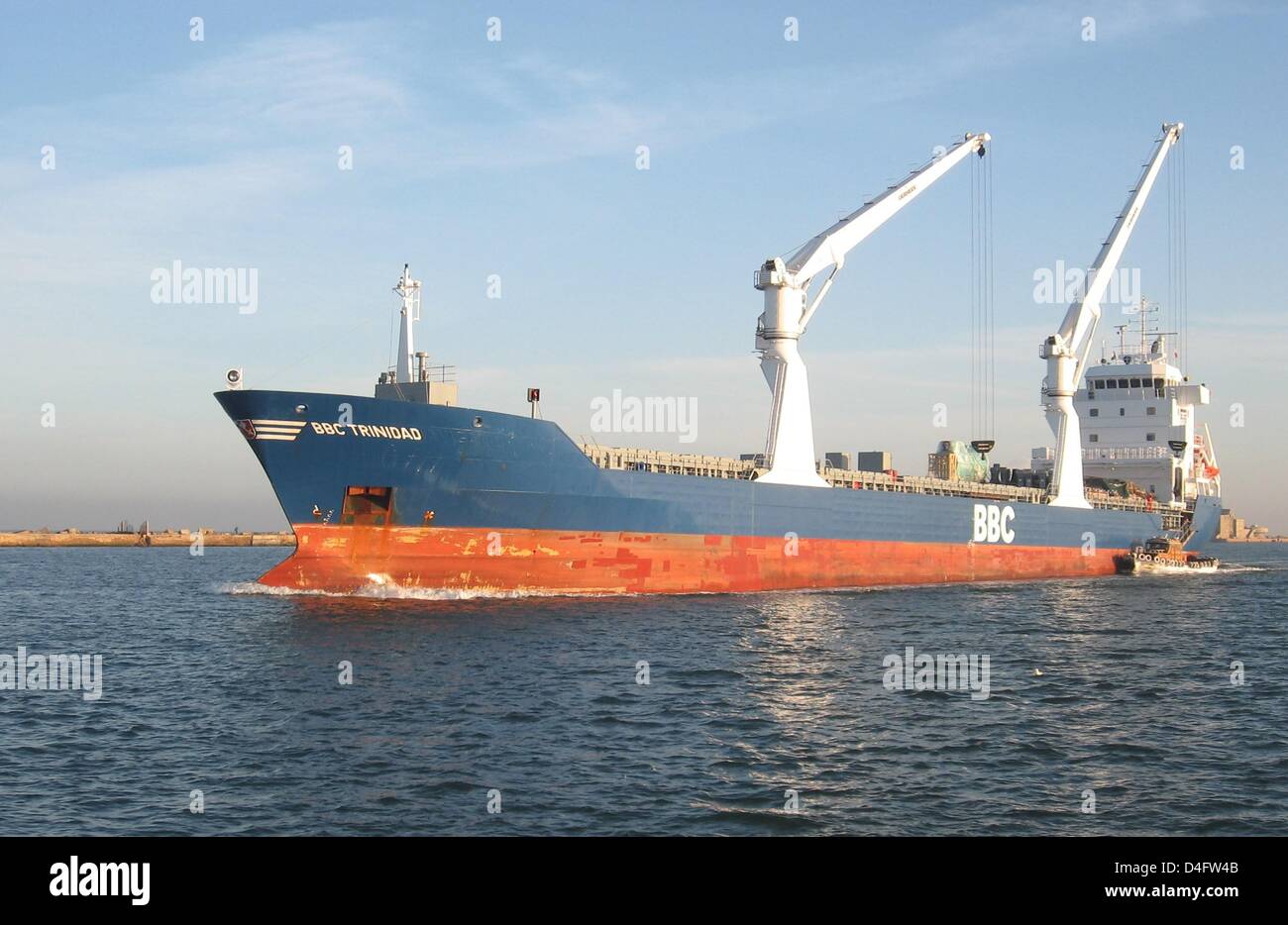 The undated handout released by shipowning company Beluga displays the ...