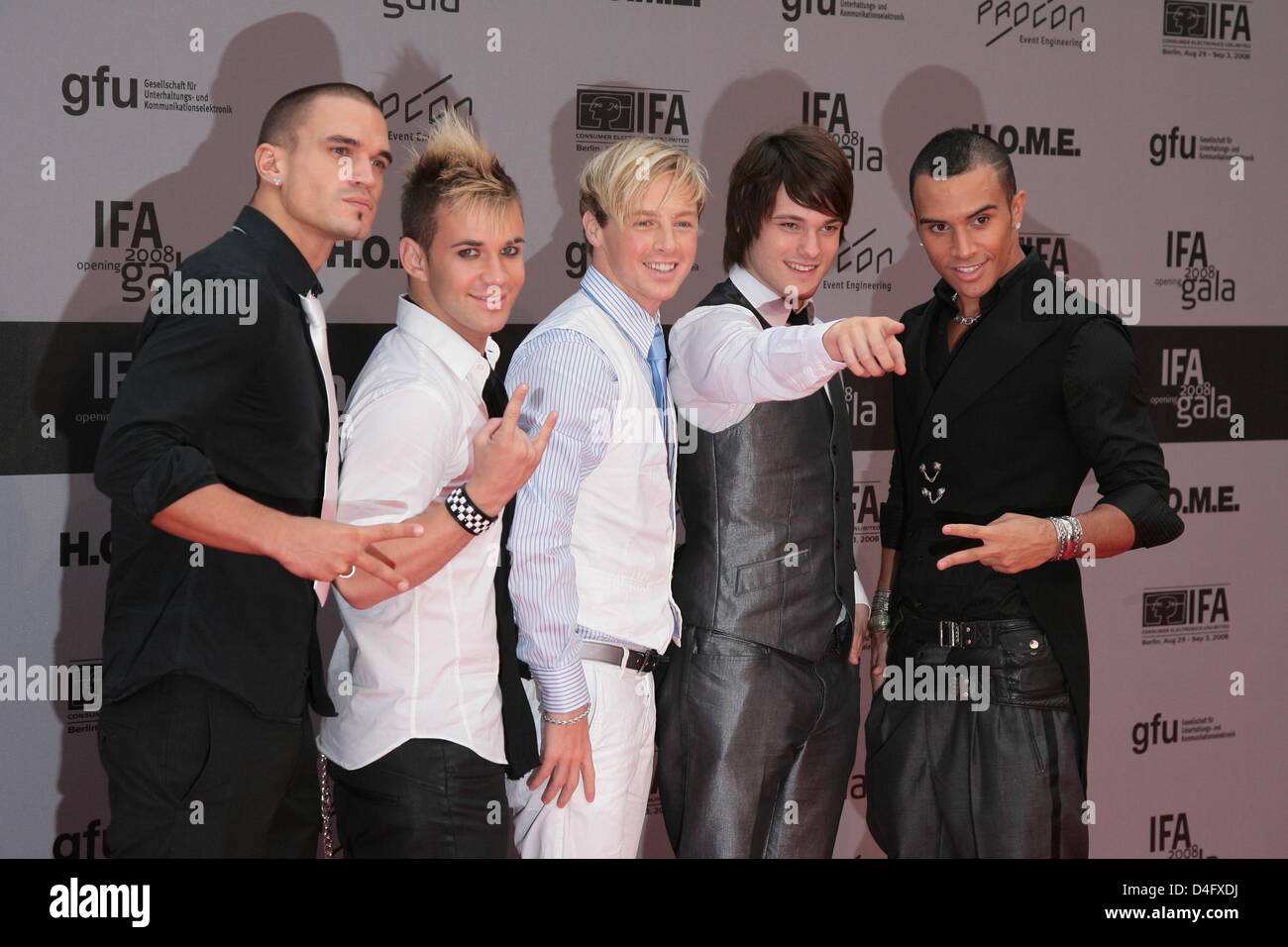 The band 'Lexington Bridge' arrives for the IFA Inauguration Gala in ...