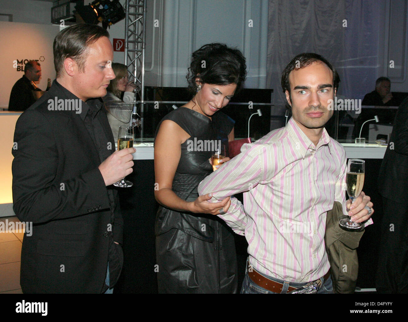 Producer Minu Barati (C), wife of former German Foreign Minister ...