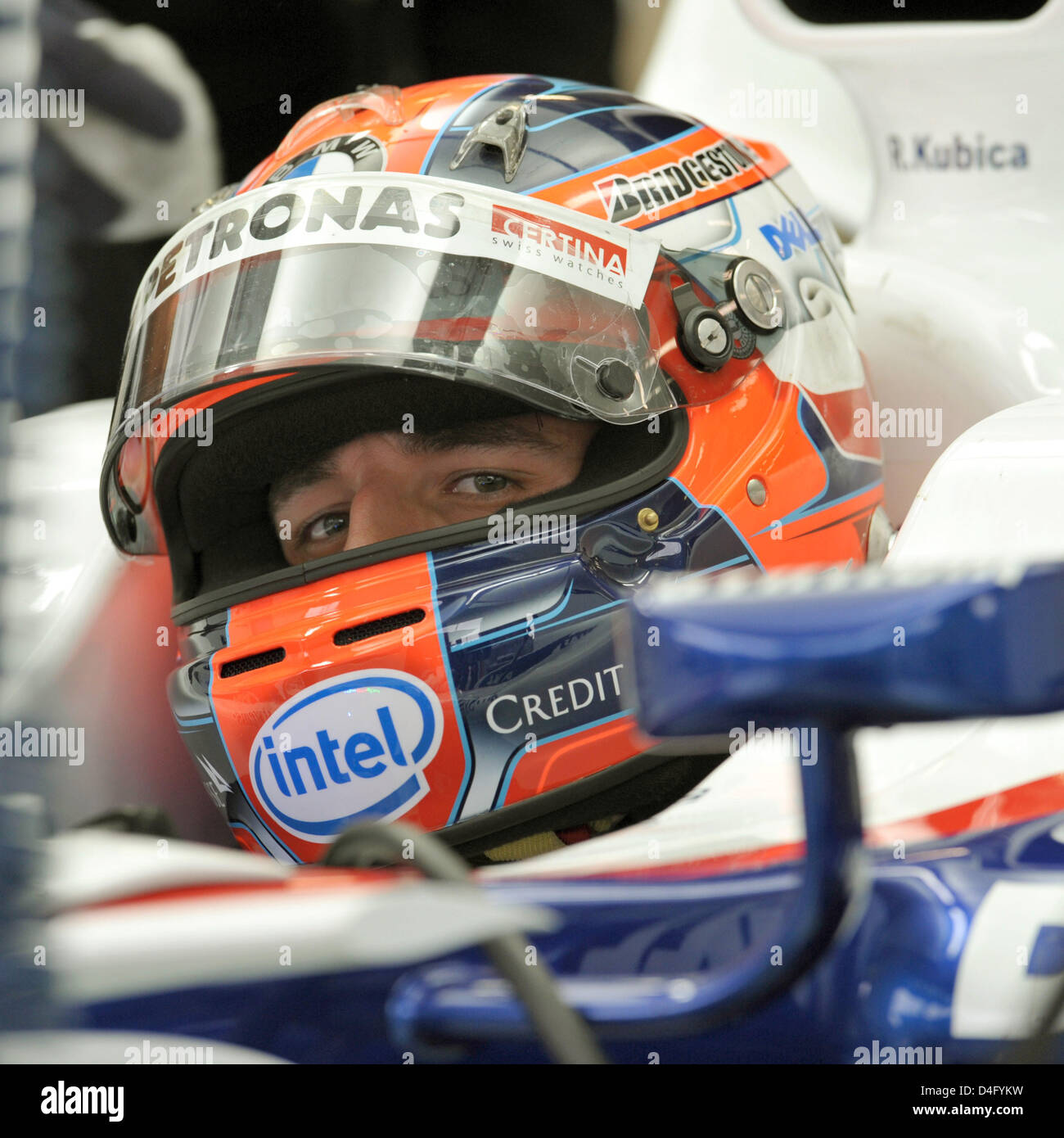 The helmet of robert kubica hi-res stock photography and images - Alamy