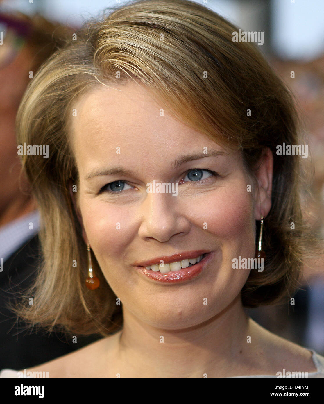 Crown Princess Mathilde of Belgium visits the Memorial Ivo ten Damme ...