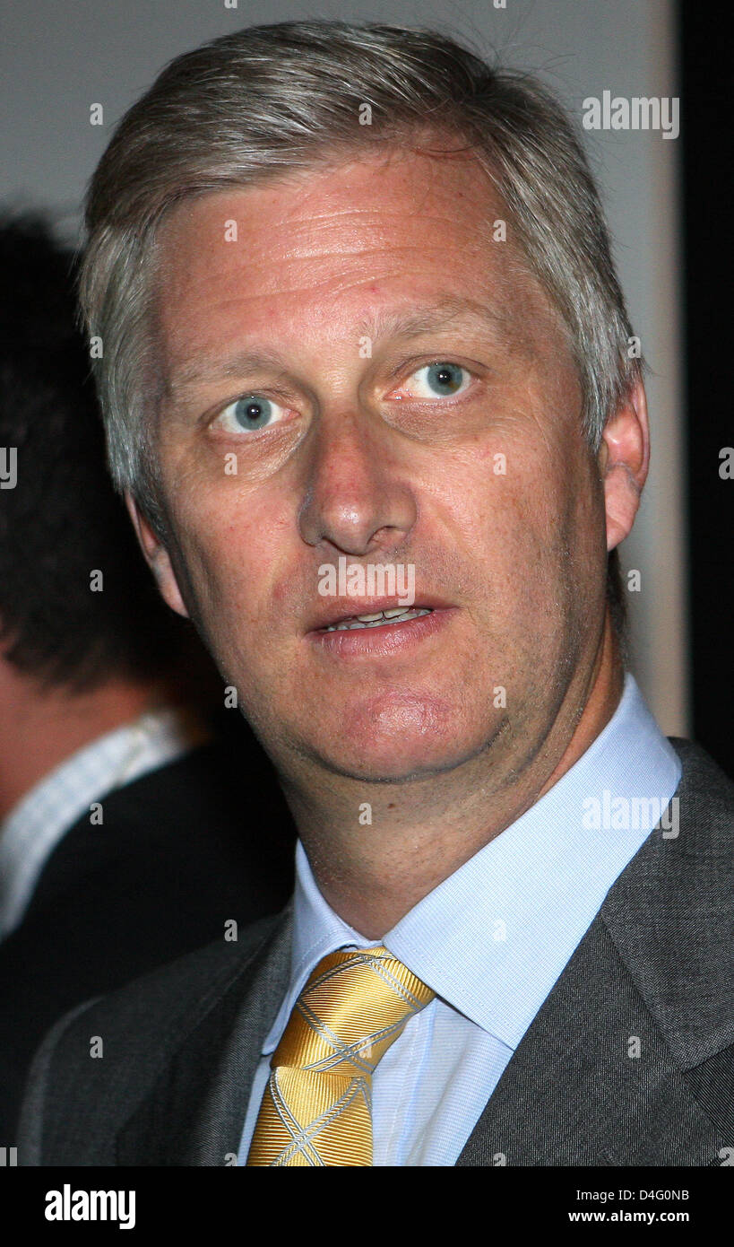 Crown Prince Philippe of Belgium pictured during the Belgian Crown ...