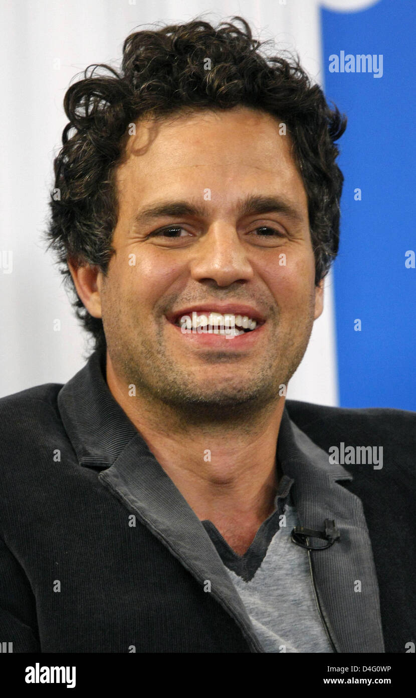 Actor Mark Ruffalo is pictured at the press conference of the film 'The ...