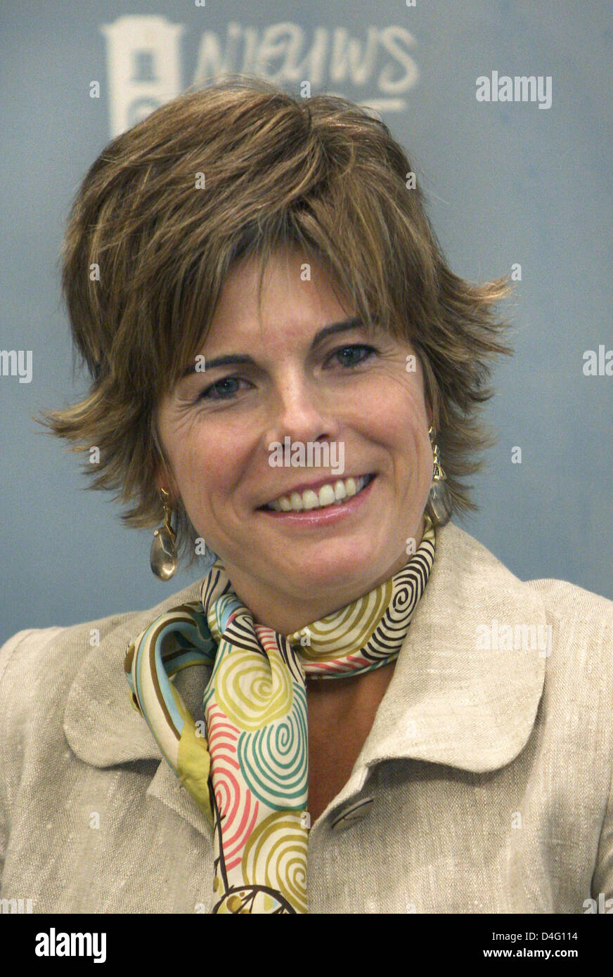 Princess Laurentien seen during a press conference in The Hague, 10 ...