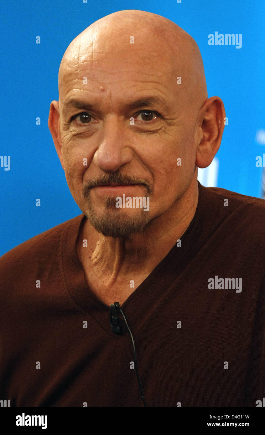 British actor Ben Kingsley is pictured at a press conference of the ...