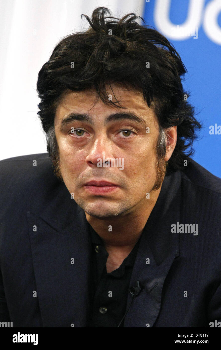 Puerto Rican actor Benicio del Toro is pictured at a press conference ...
