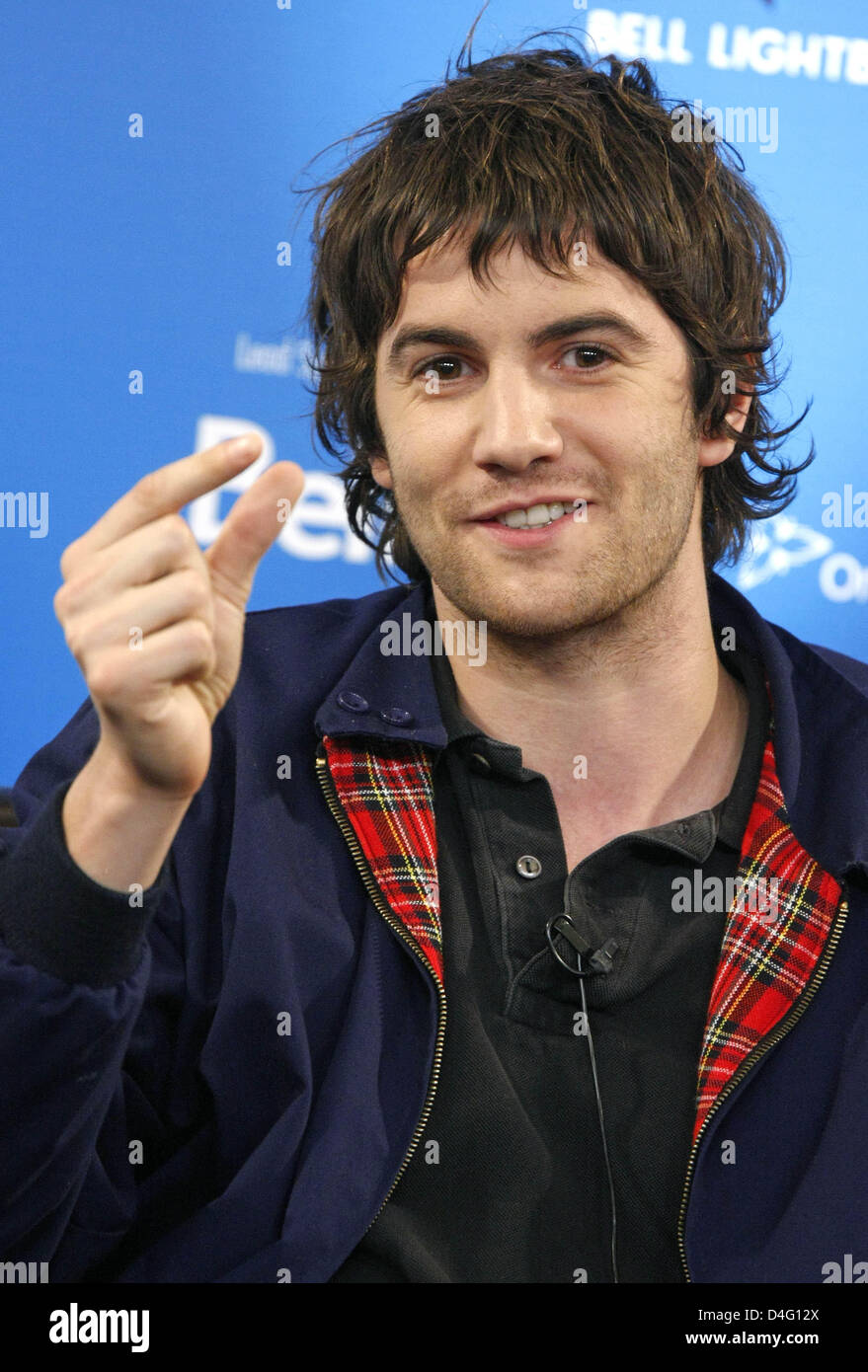 English actor Jim Sturgess is pictured at the press conference of the ...