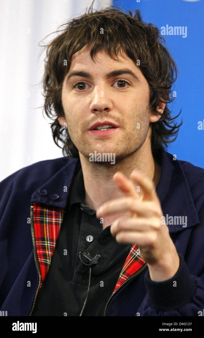 English actor Jim Sturgess is pictured at the press conference of the ...