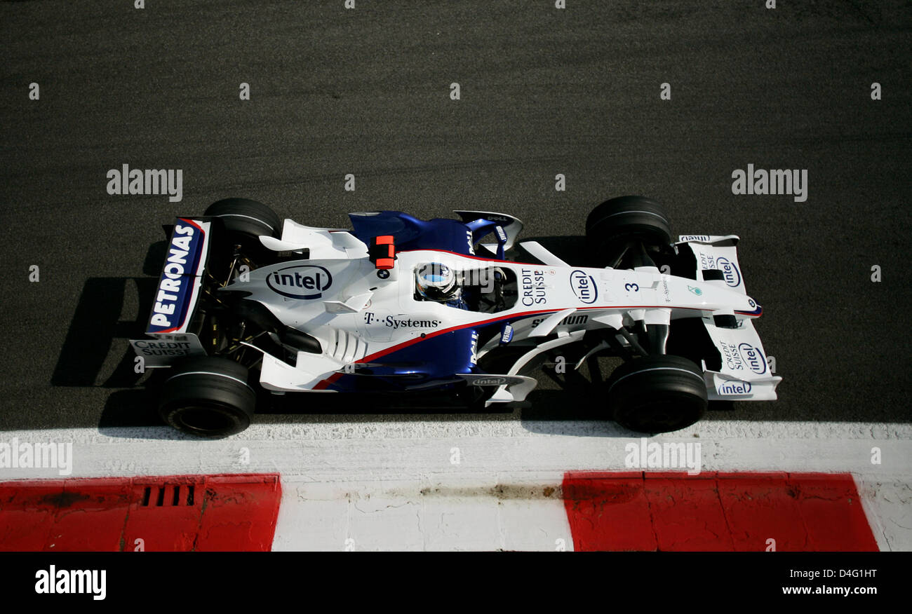 German Formula One driver Nick Heidfeld of BMW Sauber pictured during ...