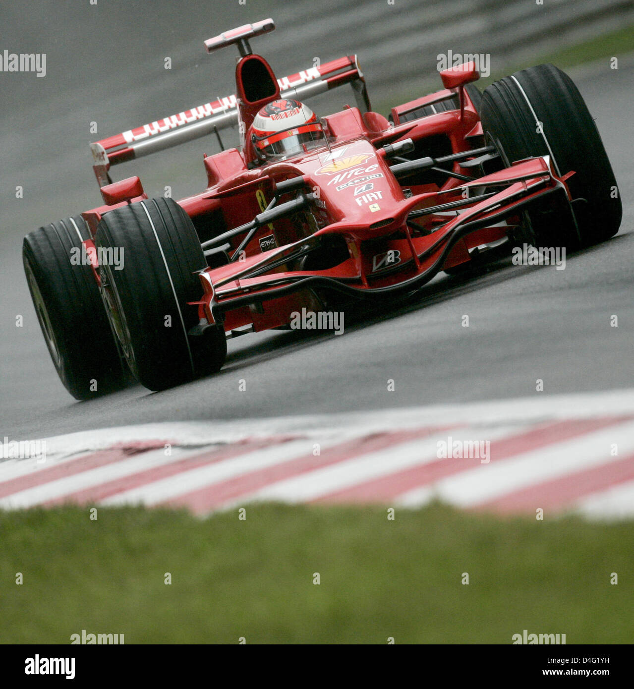 Finnish Formula One driver Kimi Raikkonen of Scuderia Ferrari pictured ...