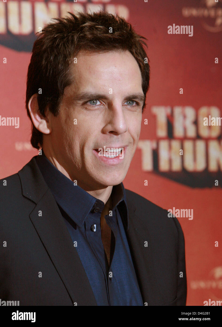 US actor Ben Stiller poses during a photo call of his new film 'Tropic ...