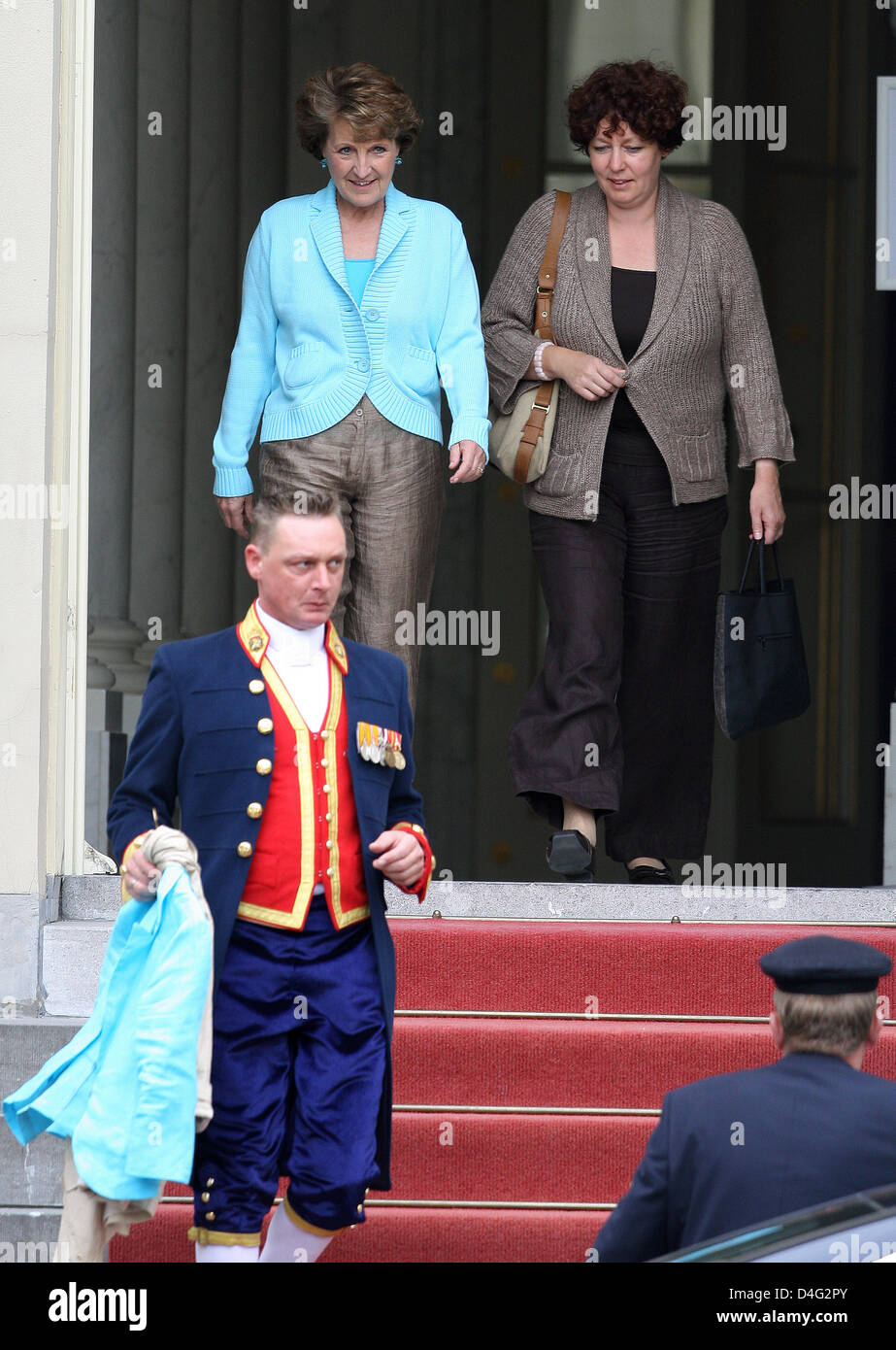 Dutch Princess Margriet leaves the Palace Noordeinde in The Hague, the ...