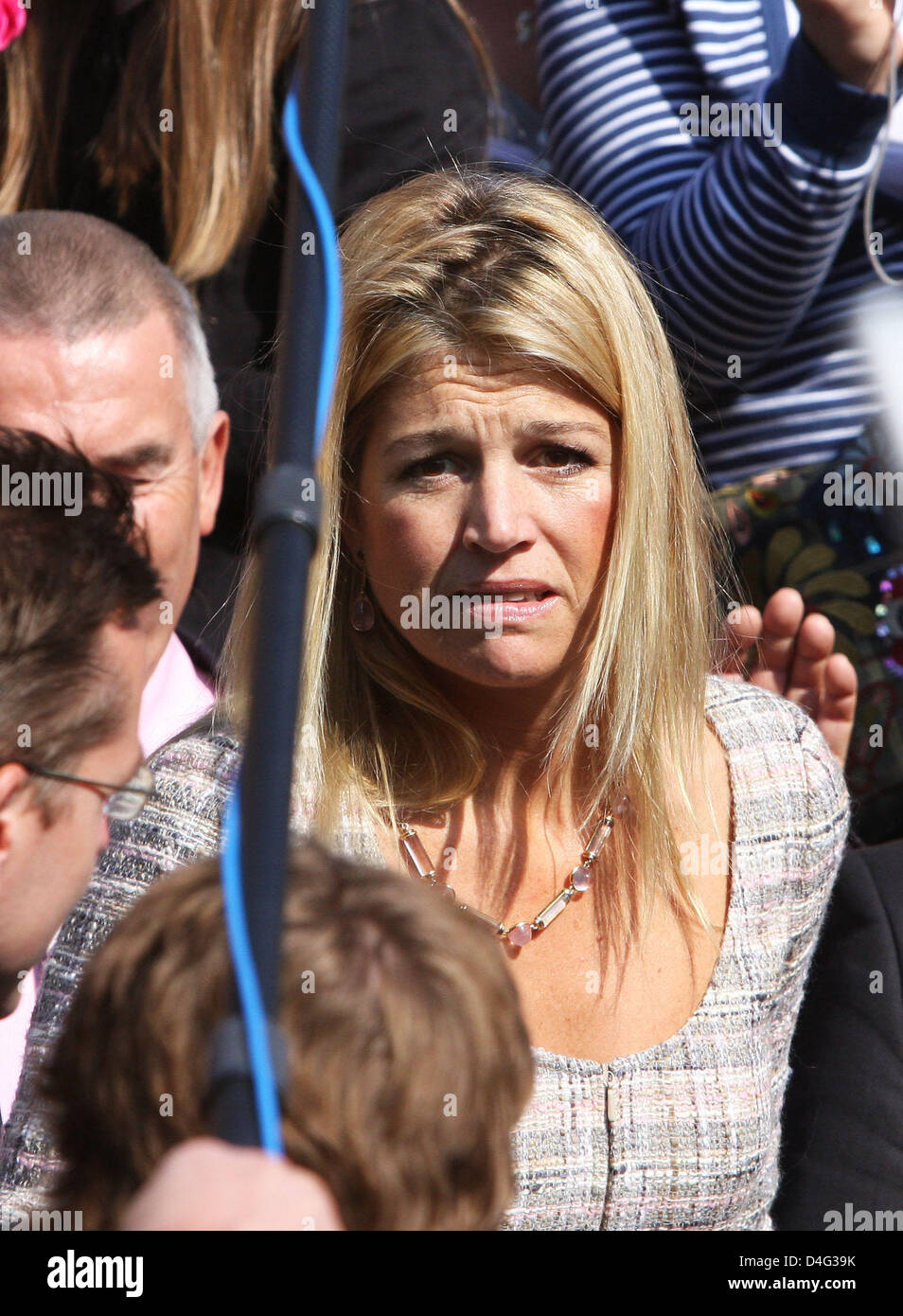 Princess Maxima of the Netherlands attends the neighborhood day in ...