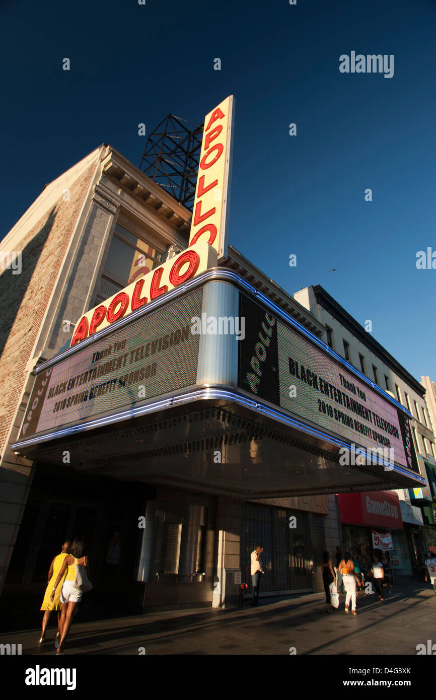 APOLLO THEATER ONE HUNDRED AND TWENTY FIFTH STREET HARLEM MANHATTAN NEW ...