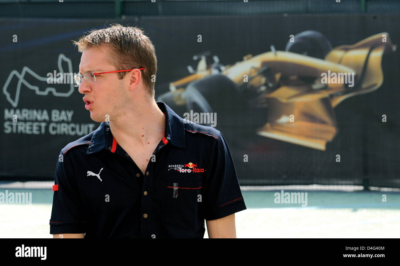 Sebastien bourdais in toro rosso hi-res stock photography and images ...
