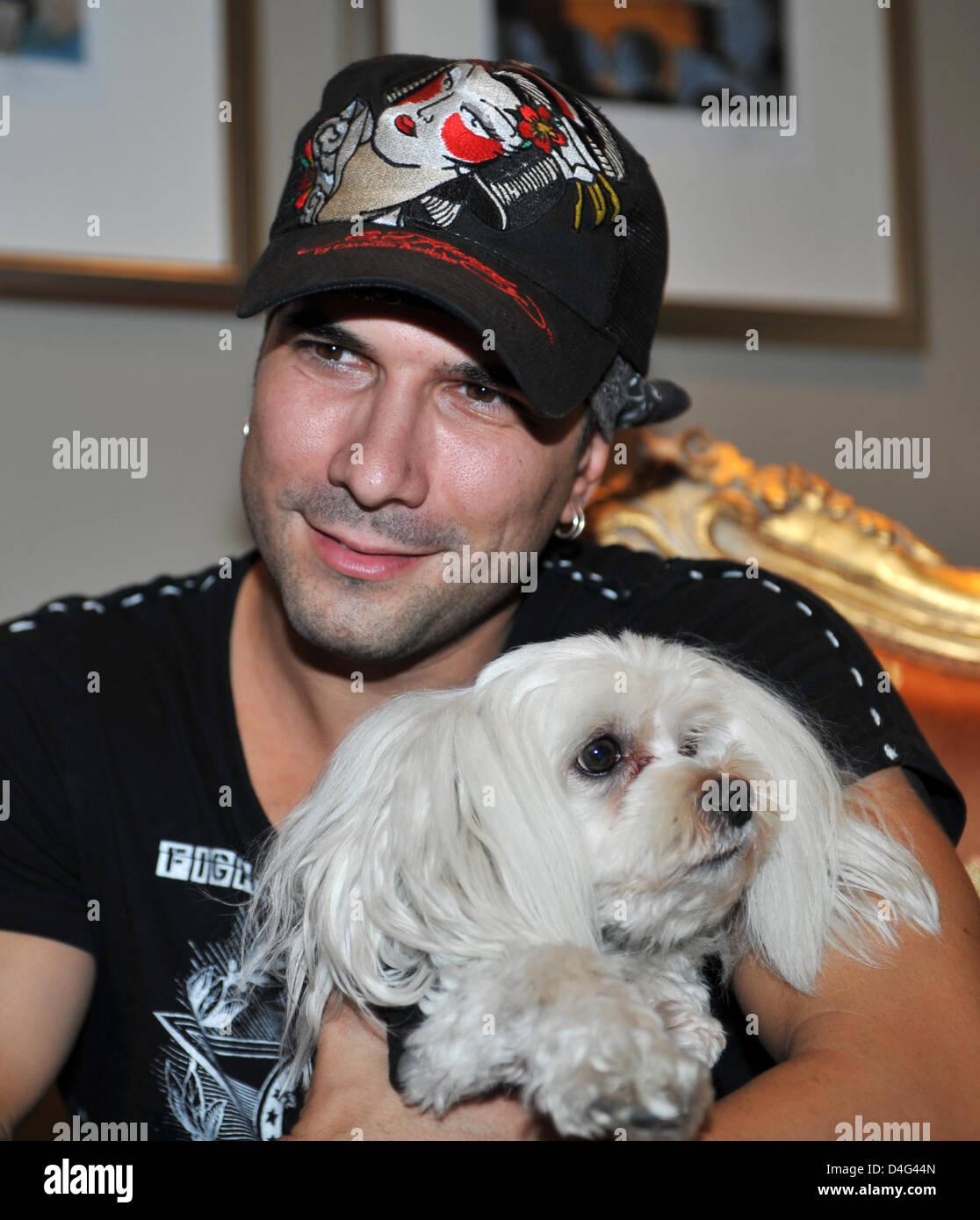 US-pop singer Marc Terenzi is pictured prior to a press conference ...