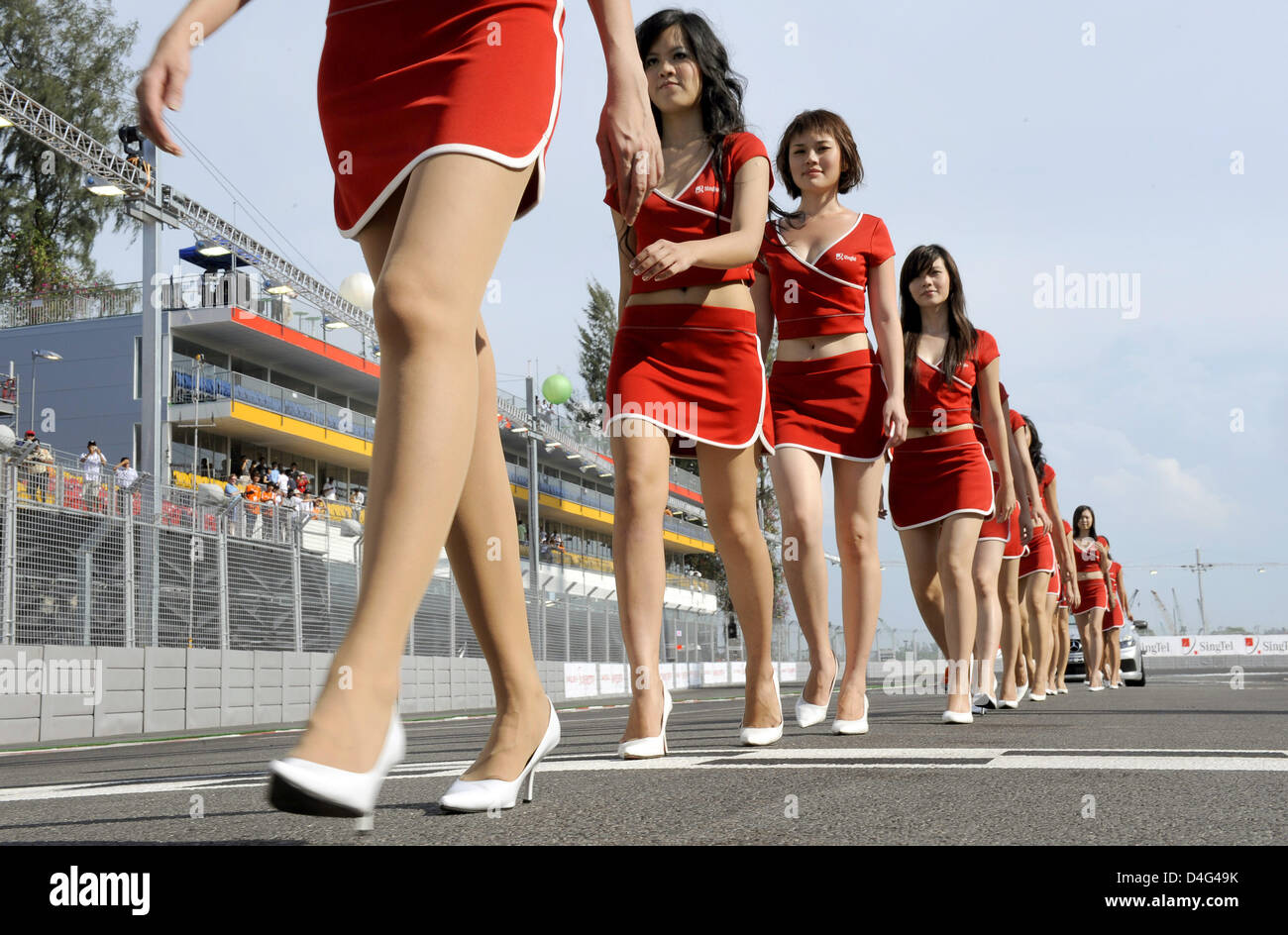 Singapore Grid Girls Graphics