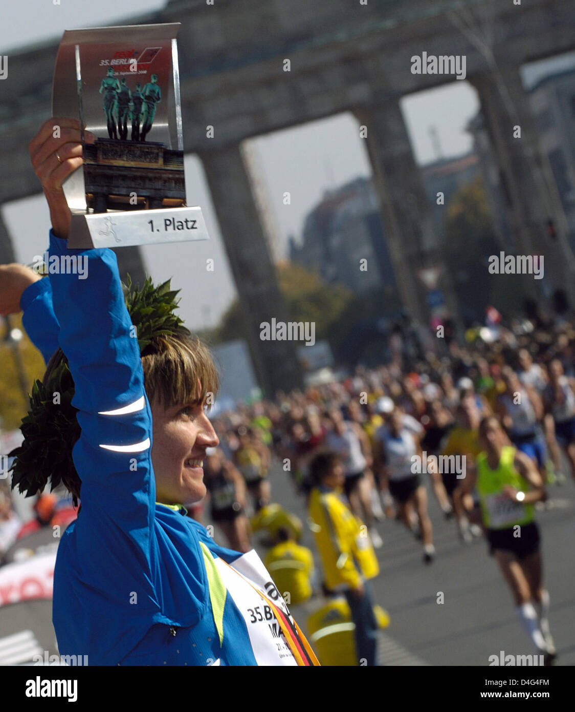 German marathon runner irina mikitenko hi-res stock photography and ...