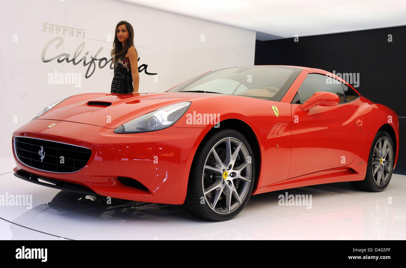 The new Ferrari California is presented at the second press day of 2008 ...