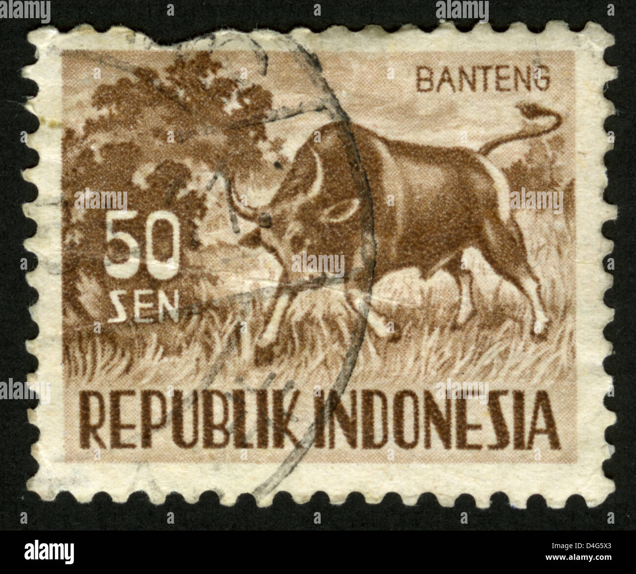 Postage Stamp Indonesia High Resolution Stock Photography and Images ...