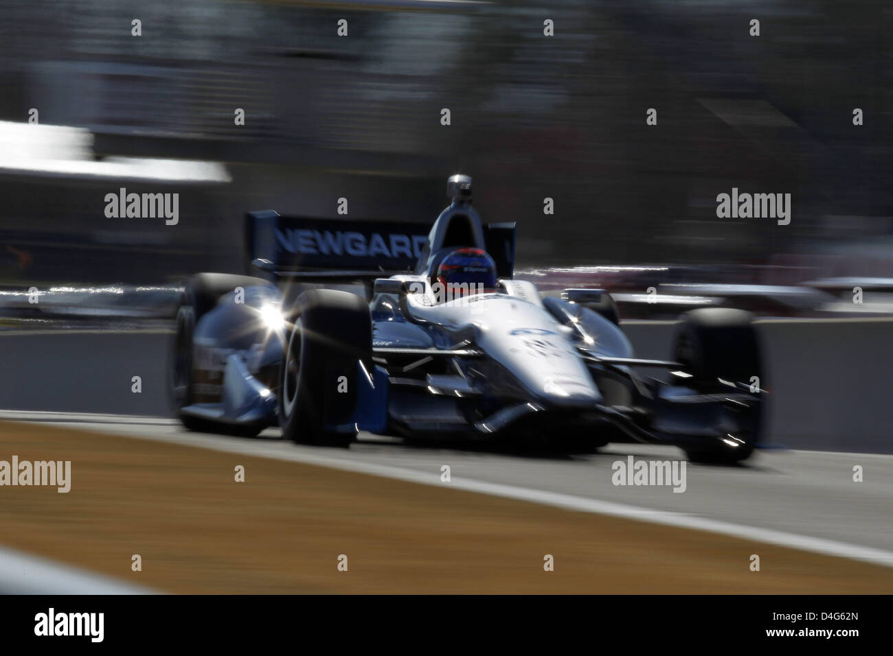 March 12, 2013 - Birmingham, Alabama, U.S - Indycar Testing at Barber ...