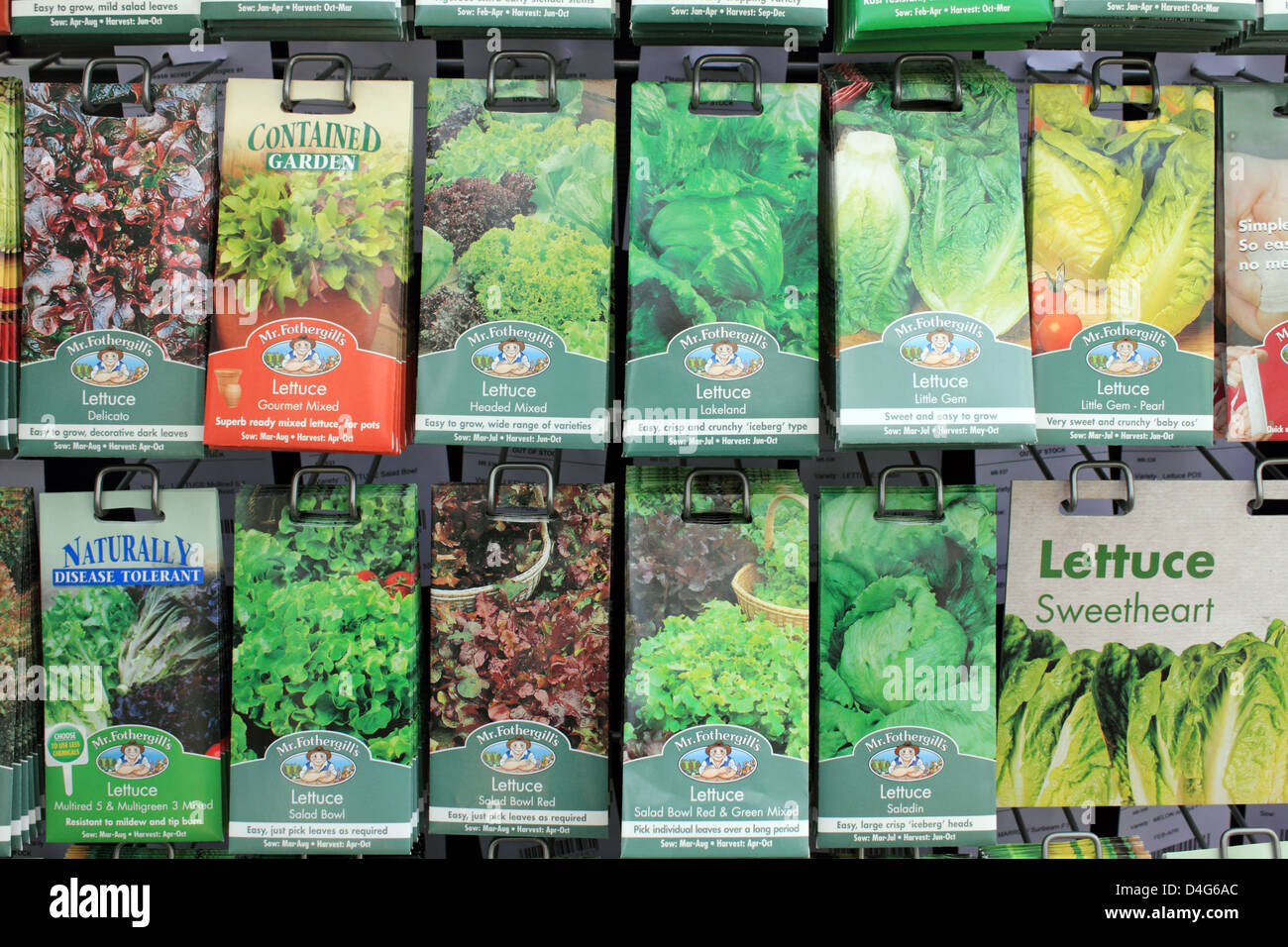 Mr fothergills seed packets hi-res stock photography and images - Alamy