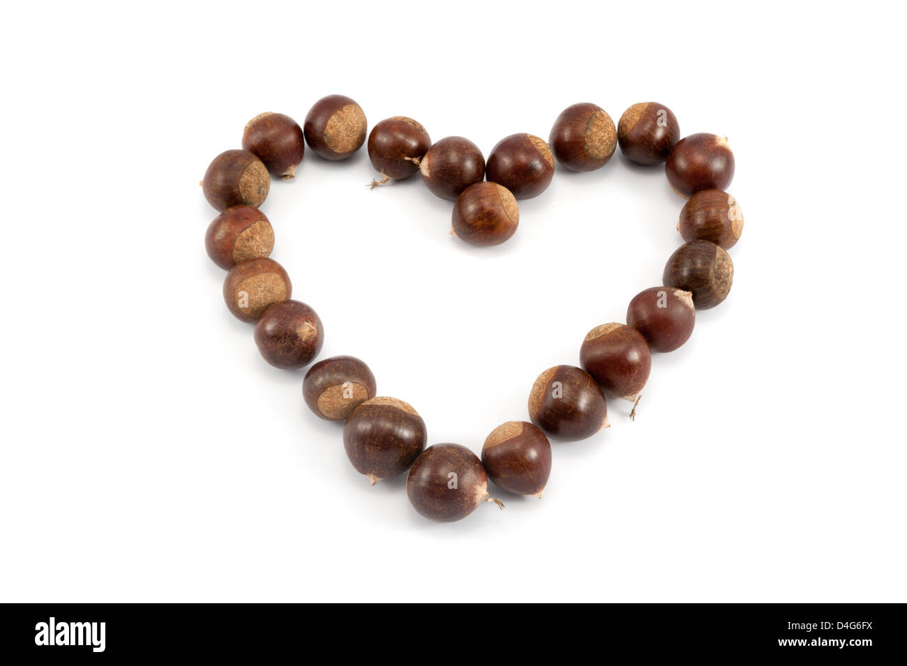 Chestnut shape symbol hi-res stock photography and images - Alamy