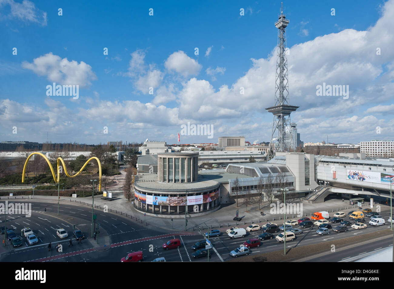 Berlin, Germany, Berlin Exhibition and Convention Centre Stock Photo ...