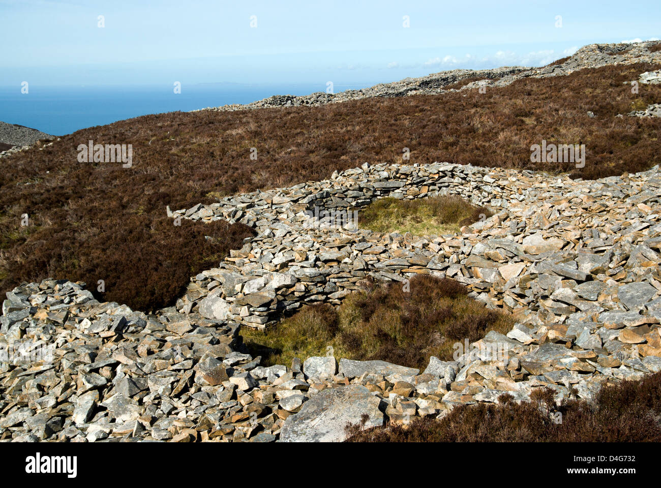 Iron Age Hill Fort Sea Uk High Resolution Stock Photography and Images ...